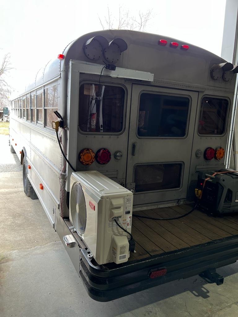Bus Ductless Mini-Split Install in Richmond, KY | Madison HVAC/R, LLC